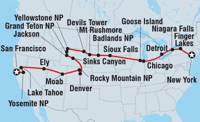 Top 7 Best Trips across The America (USA) | Earthology365